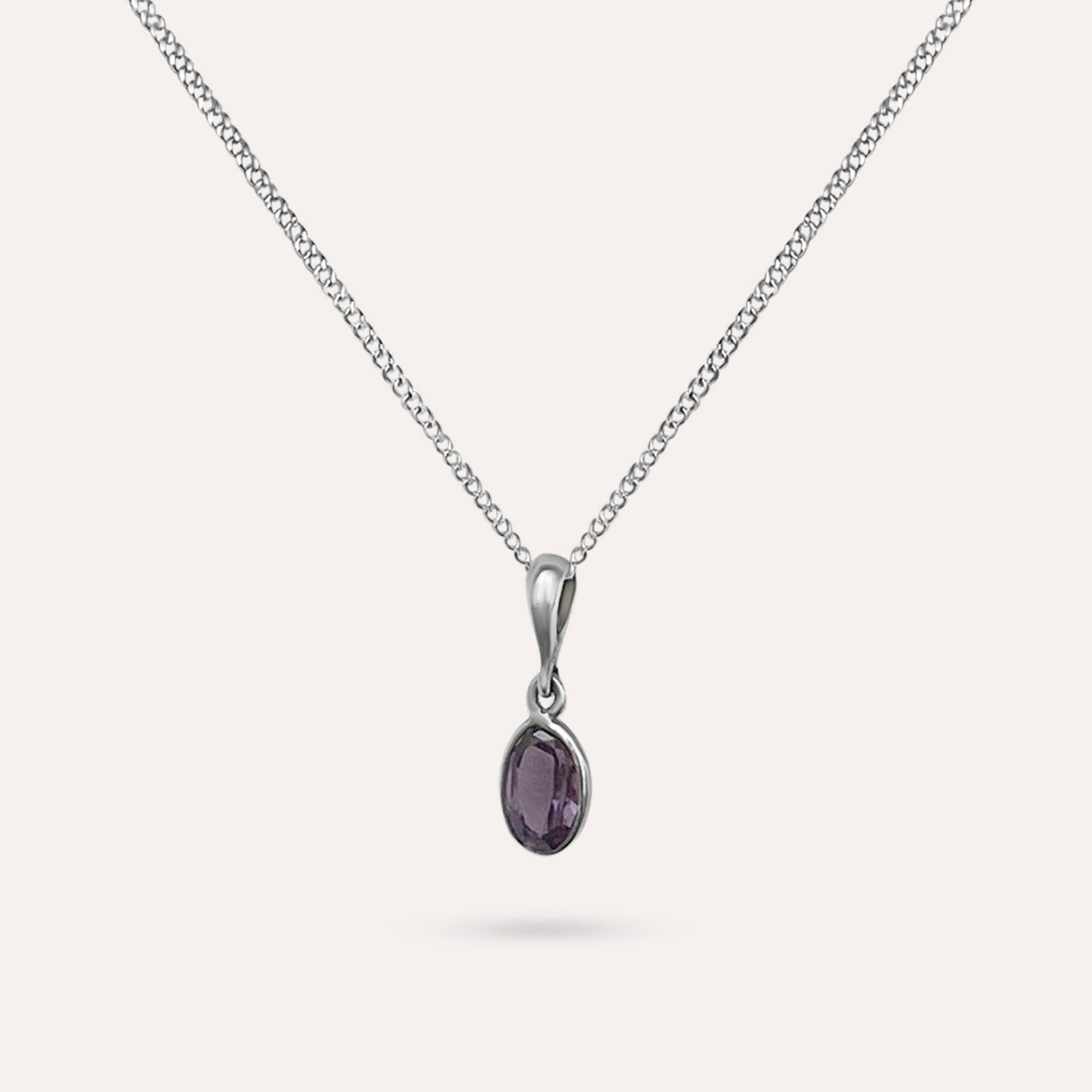 Anna in Lavender Necklace – JAYA Jewelry